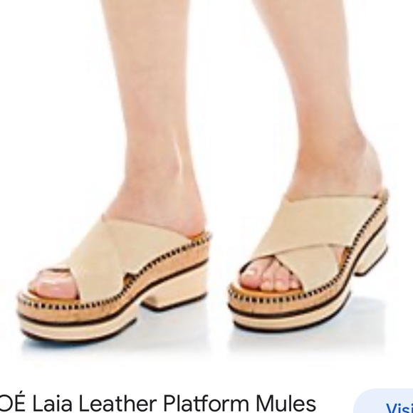 Chloe | Shoes | New Chloe Suede Platform Mule Sandals | Poshmark
